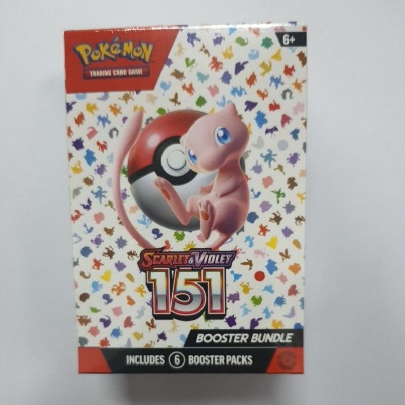 [ORIGINAL] TCG POKEMON 151 BOOSTER BUNDLE SCARLET & VIOLET ENG. VER ...