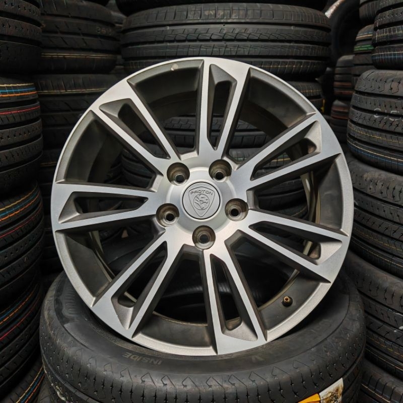 Proton Suprima-S Original Rim 17inch 1set 4pc for (Proton, Mitsubishi ...