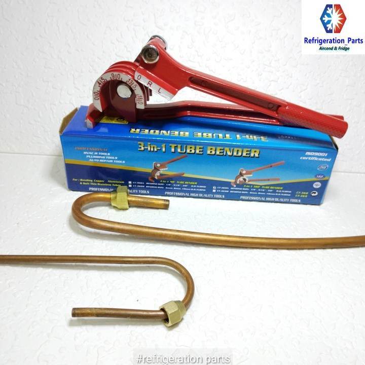 CZ pembengkok tiub 3in1, 1/4" 5/16" 3/8" 1/2" , [6,8,10,12mm] ct369 ...