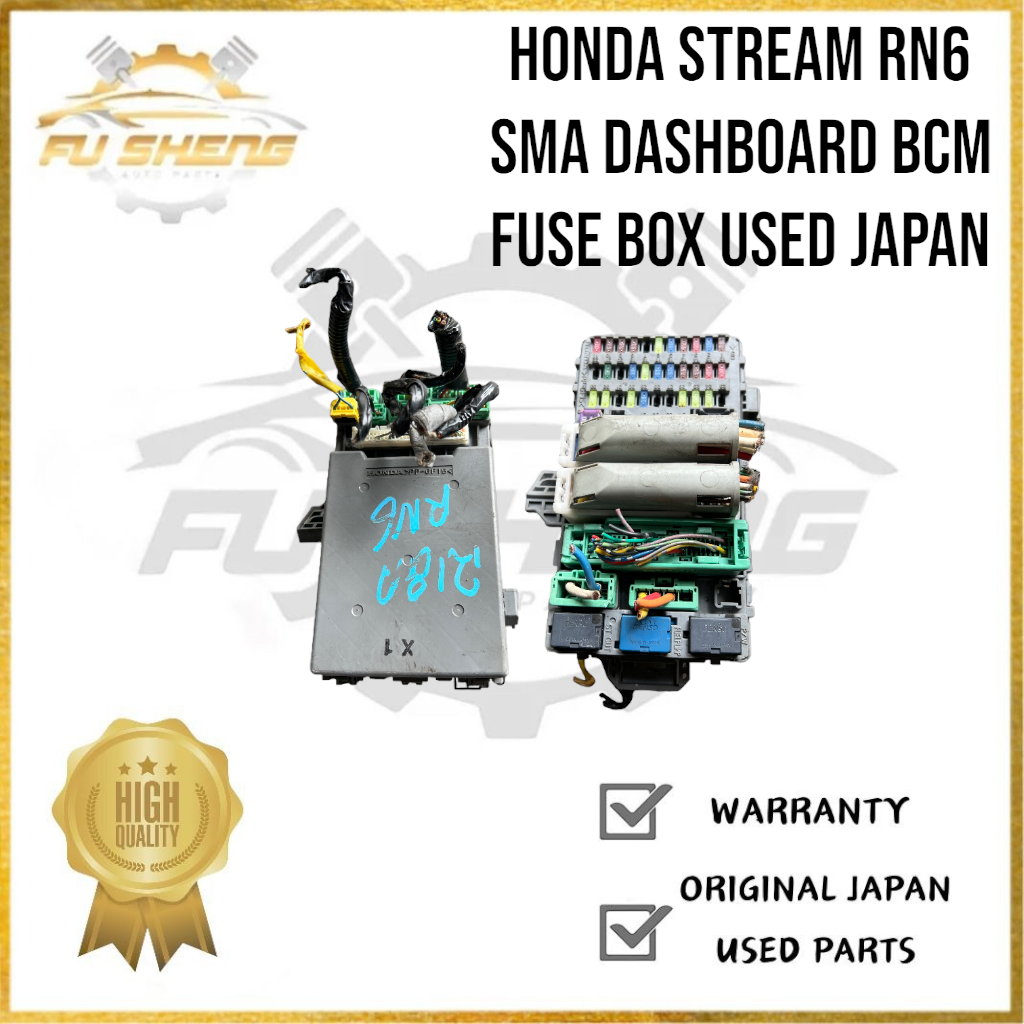 HONDA STREAM RN6 SMA DASHBOARD BCM FUSE BOX USED JAPAN | Shopee Malaysia