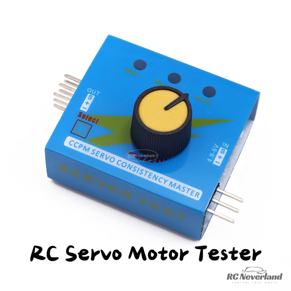 RC Servo Motor tester 3 Channel ESC Speed Controller Check | Shopee ...