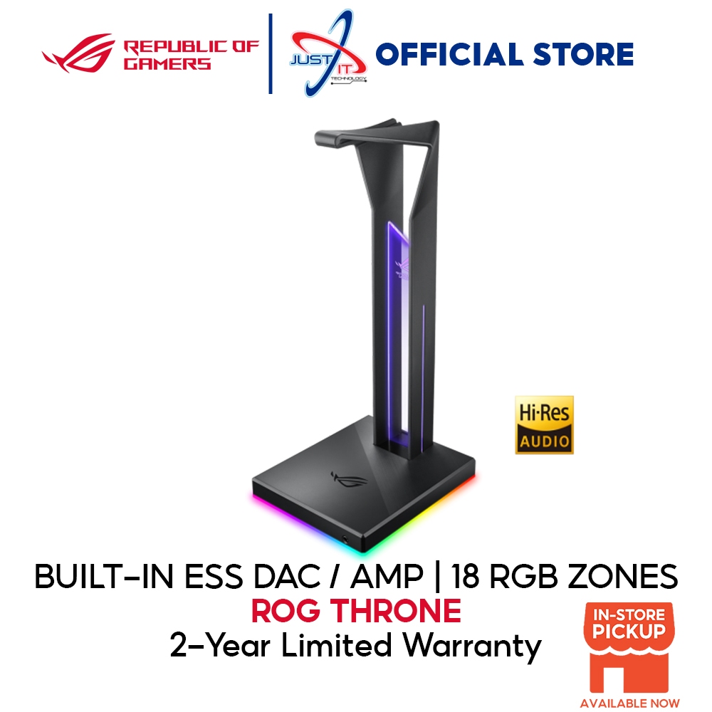 ASUS Rog Throne Headset Stand AC-90YH01L0-B2UA00 | Shopee Malaysia