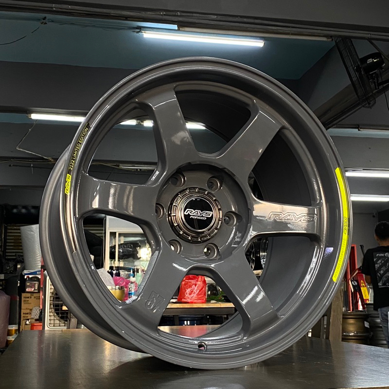 TE37 57DR-X 2122 / TE37 SB 18X10 ET-6 6X139.7/6H114.3 MADE IN THAILAND ...