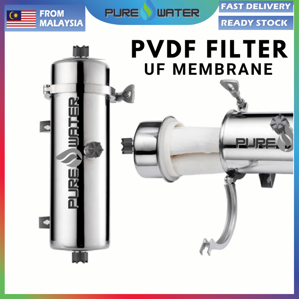 PVDF UF Membrane Water Filter 85000L/H Water Purifier Outdoor Rewash ...