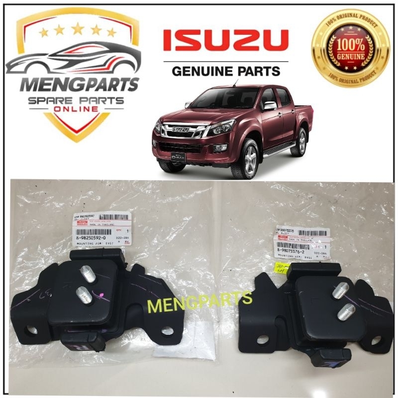 ORIGINAL ISUZU D MAX RT50 4WD 2013Y-2019Y 2.5 & 3.0 ENGINE MOUNTING 8 ...