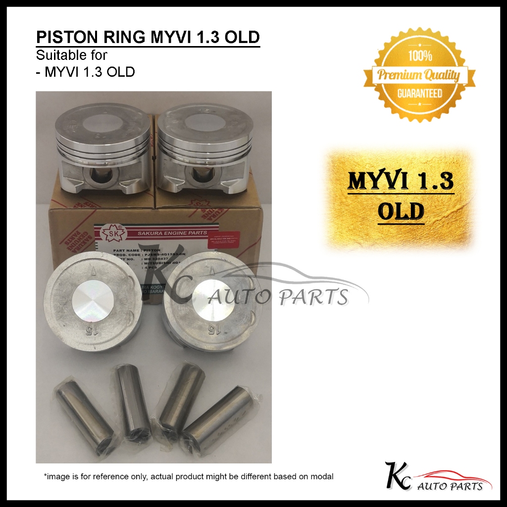 SAKURA Piston Engine Parts (set) STD/ Oversize for myvi 1.3 old ...