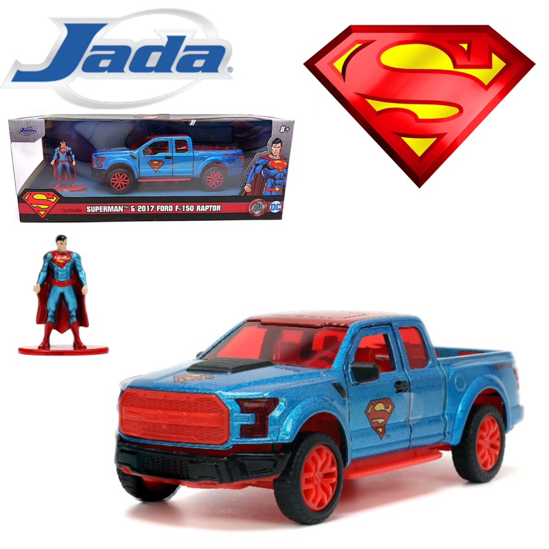 Jada Toys Metal Die cast Car Vehicle DC Superman 2017 Ford F-150 Raptor ...