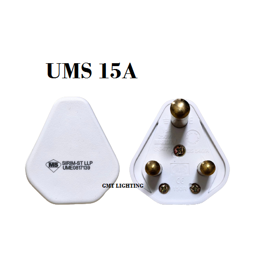 UMS 15A PLUG TOP ( SIRIM ) | Shopee Malaysia