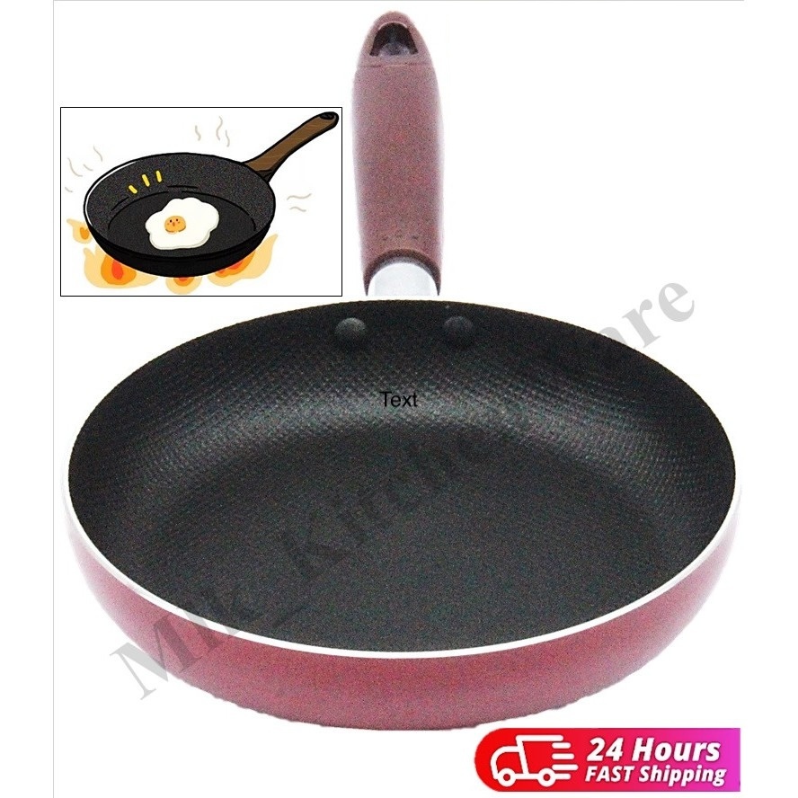 MLK 🔥Non-Stick🔥 Frying Pan Iron Material with Coating High Quality ...