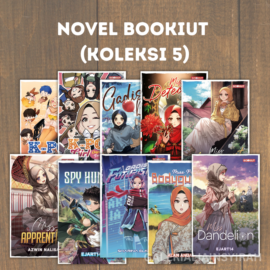 Novel Bookiut Buku Cerita Remaja & Kanak kanak Koleksi 5 | Shopee Malaysia
