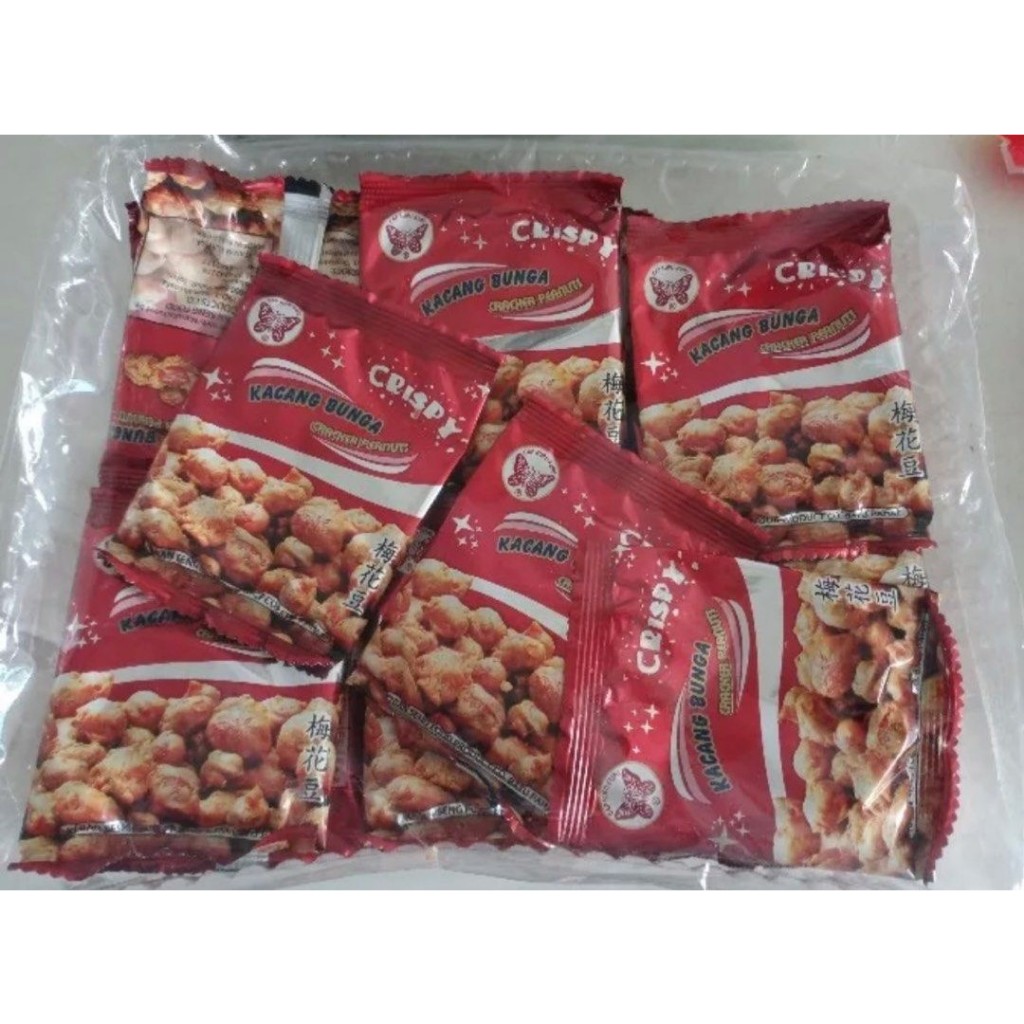 20 Packs Kacang Bunga Cap Rama Rama Peanut Coated with Flour (LOCAL ...