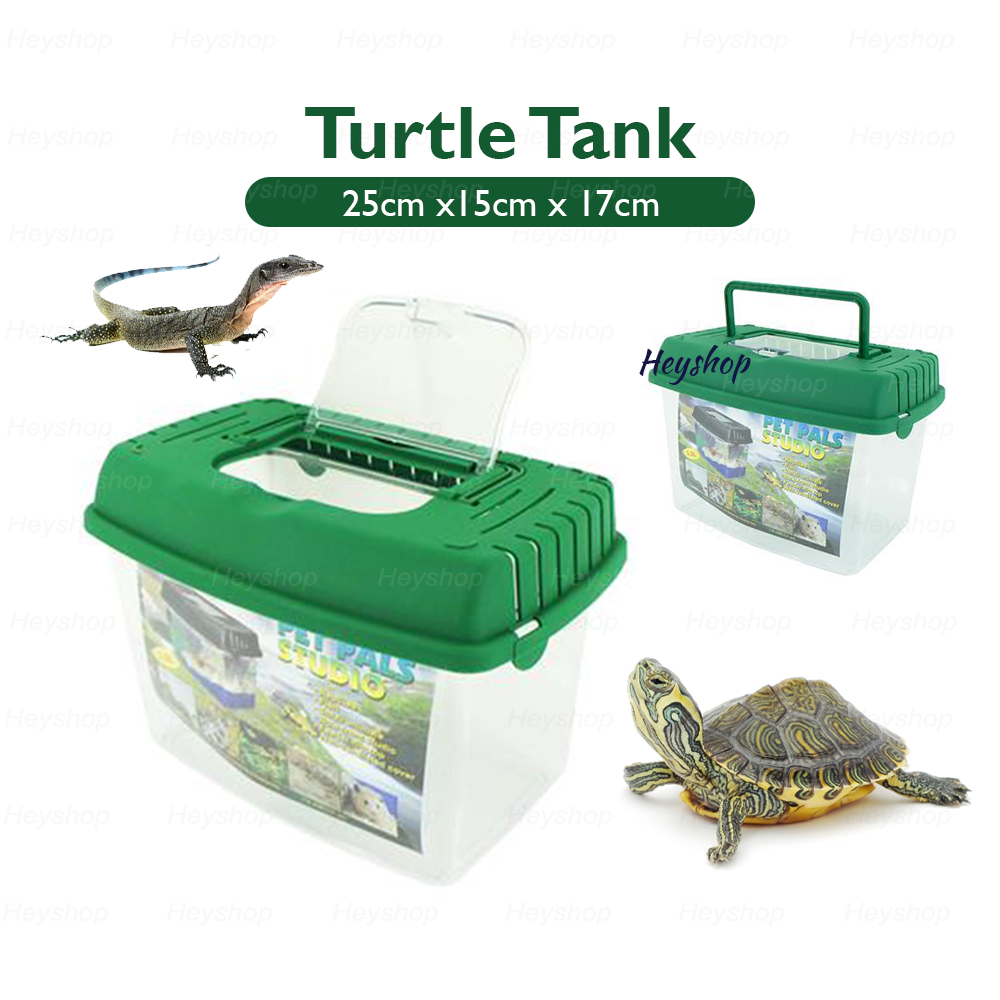 Reptile & Fish Tank - Nirox 1.5L/3.2L Portable Plastic Aquarium for ...