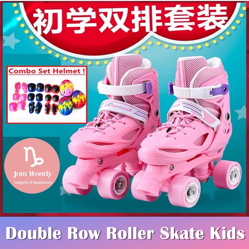 Ready Stock From KL !!! ( Free Bag ) Double Row Roller Skate Kids ...