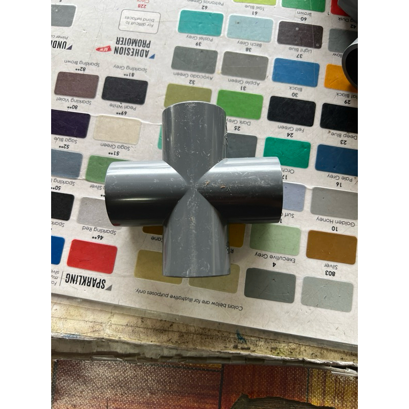 CS PVC Pipe Fitting Connector Joint Penyambung Paip For PVC Grey Pipe ...