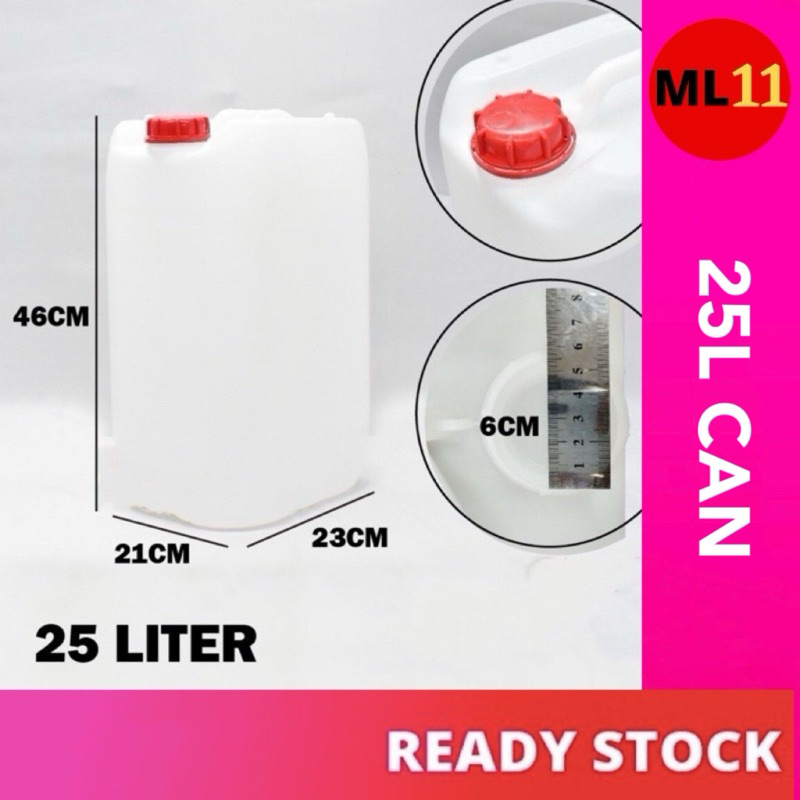 (25L) Empty Bottle / Plastic Jerry Can Empty Pail / Tong Air / Bekas Air Minuman5 | Shopee Malaysia