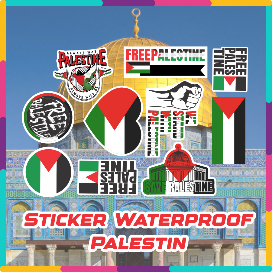 STICKER PALESTINE WATERPROOF PELEKAT PALESTIN LEKAT PIPI | Shopee Malaysia