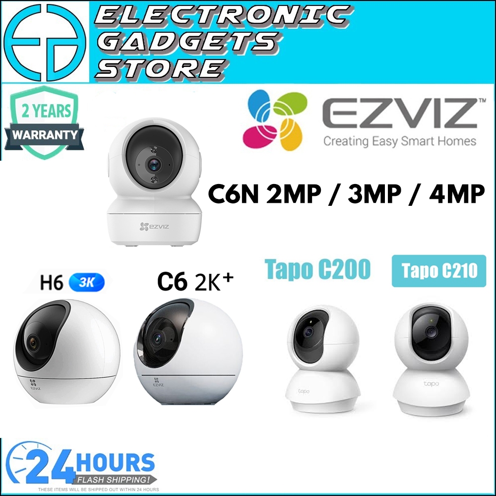 READY STOCK EZVIZ C6N 2MP 3MP 4MP TY2 1080P TP-LINK TAPO C200 C210 3MP ...