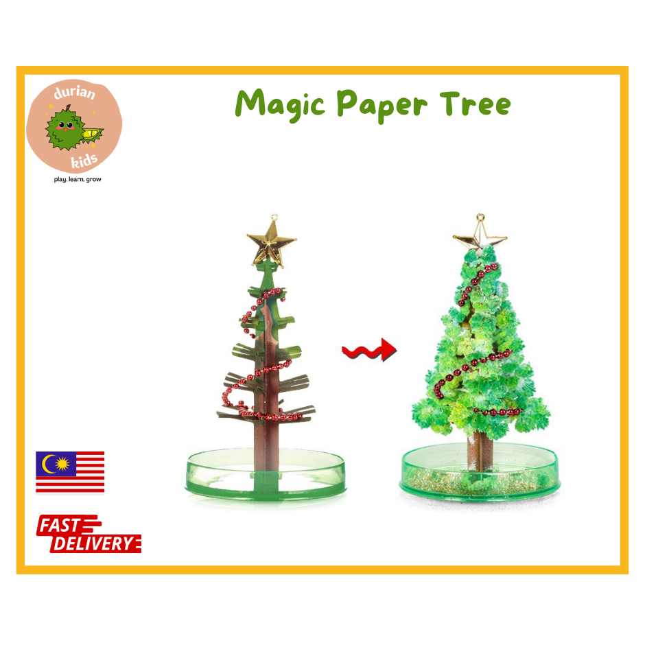 Magic Growing Christmas DIY Paper Tree/ Kids Children Crystal Christmas ...