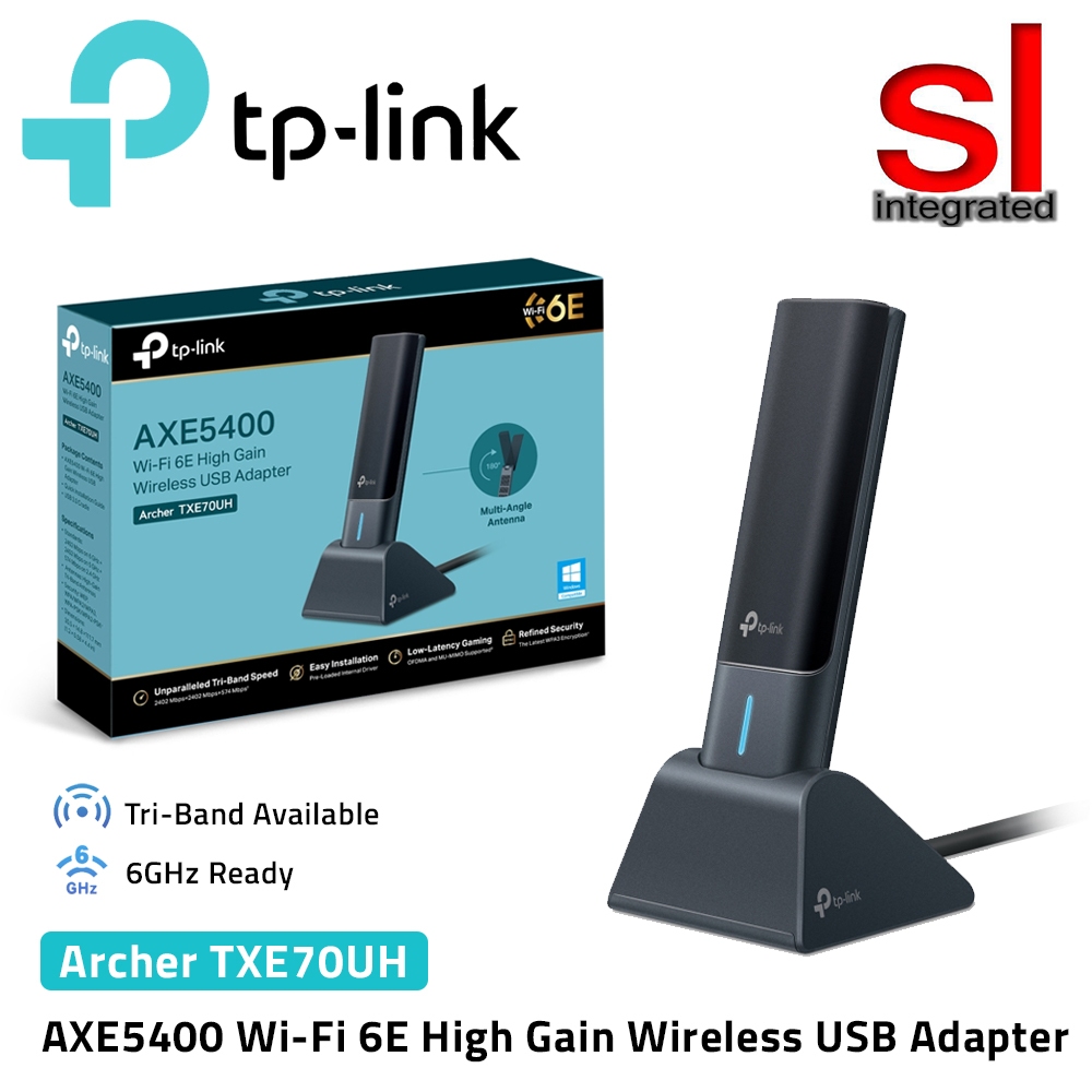 TP-link Archer TXE70UH AXE5400 Wi-Fi 6E High Gain Wireless USB Adapter | Shopee Malaysia