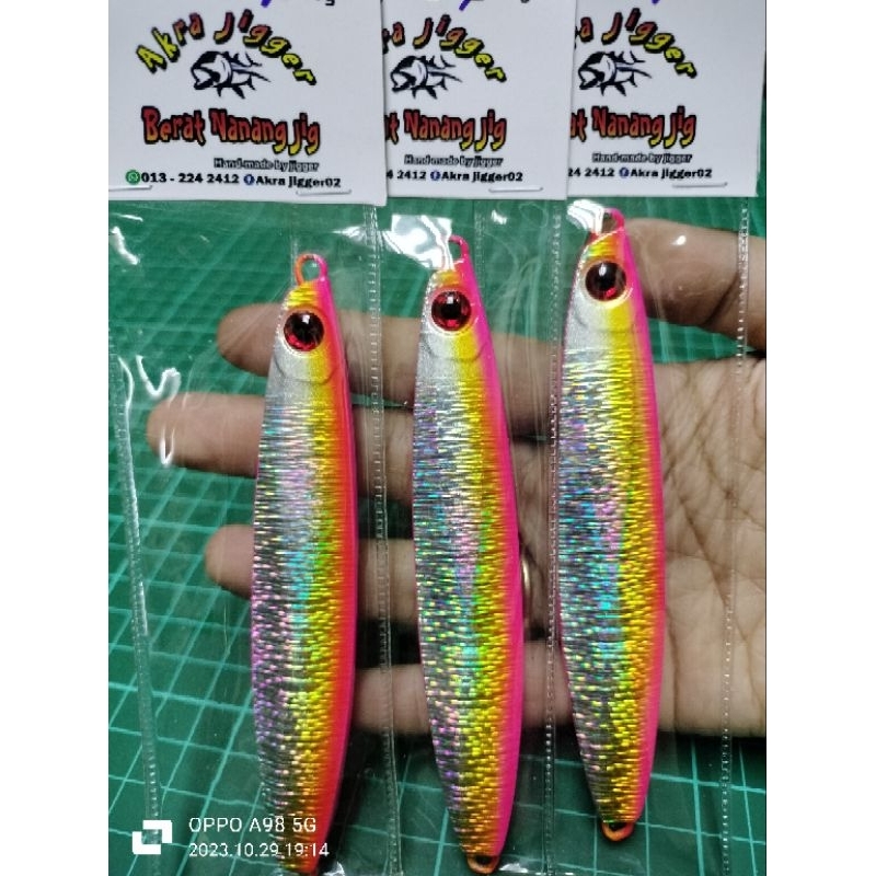 🇲🇾 AKRA JIGGER 100G FAST JIG ( KILLER TENGGIRI ) | Shopee Malaysia