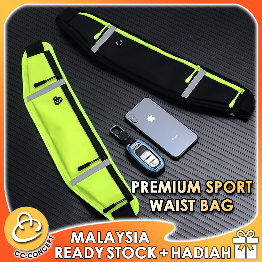 CC CONCEPT New Waterproof Sport Waist Bag Outdoor Pouch Jogging Running ...