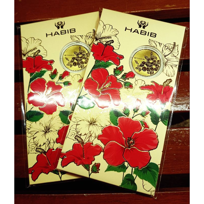 HABIB GOLD WAFER COIN (0.20G) COLLECTION - 999 (24K) | Shopee Malaysia