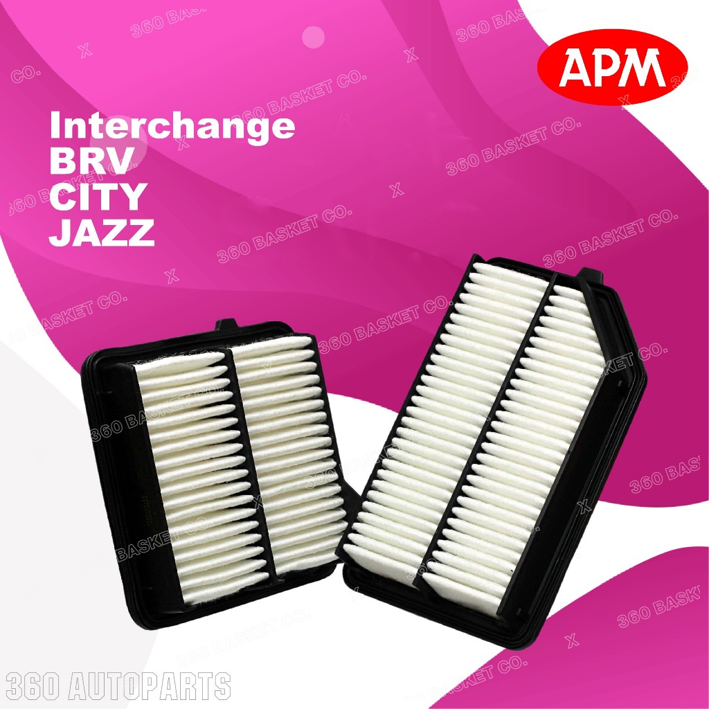 APM AIR FILTER HONDA CITY SEL TMO T9A JAZZ GE8 FREED BRV (PENAPIS ANGIN ...