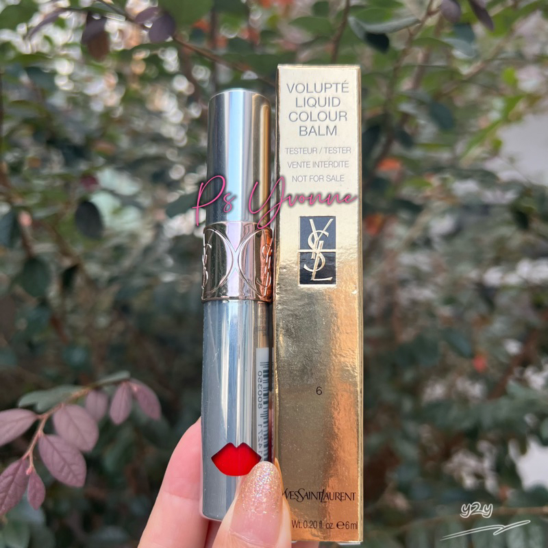 YSL Volupte Liquid Colour Balm (Tester) 6ml | Shopee Malaysia
