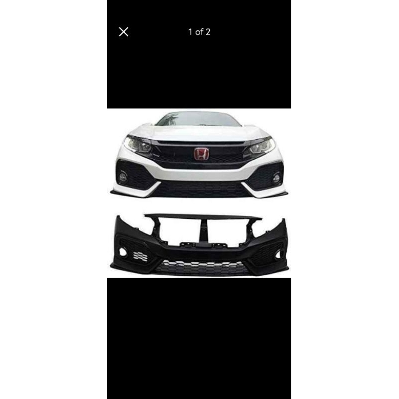 HONDA CIVIC FC 2016 2021 SI BUMPER | Shopee Malaysia