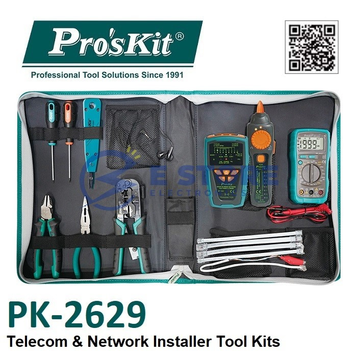Pro'sKit PK-2629 Telecom & Network Installer Tool Kits | Shopee Malaysia