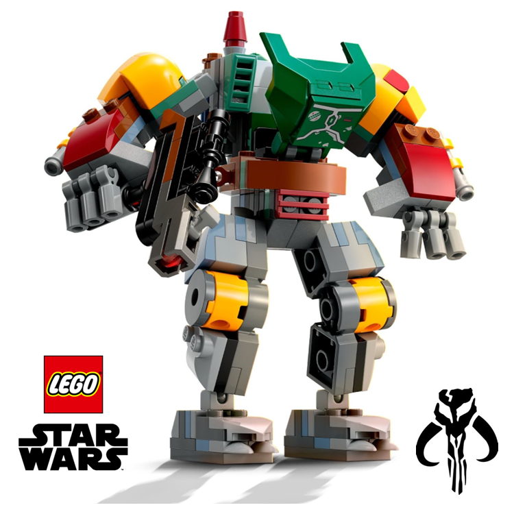 LEGO 75369 Star Wars Boba Fett Mech Building Toy Set (155 Pieces ...