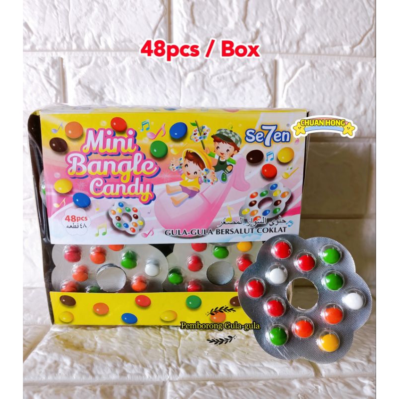 Se7en Mini Bangle Candy 48pcs Box Shopee Malaysia