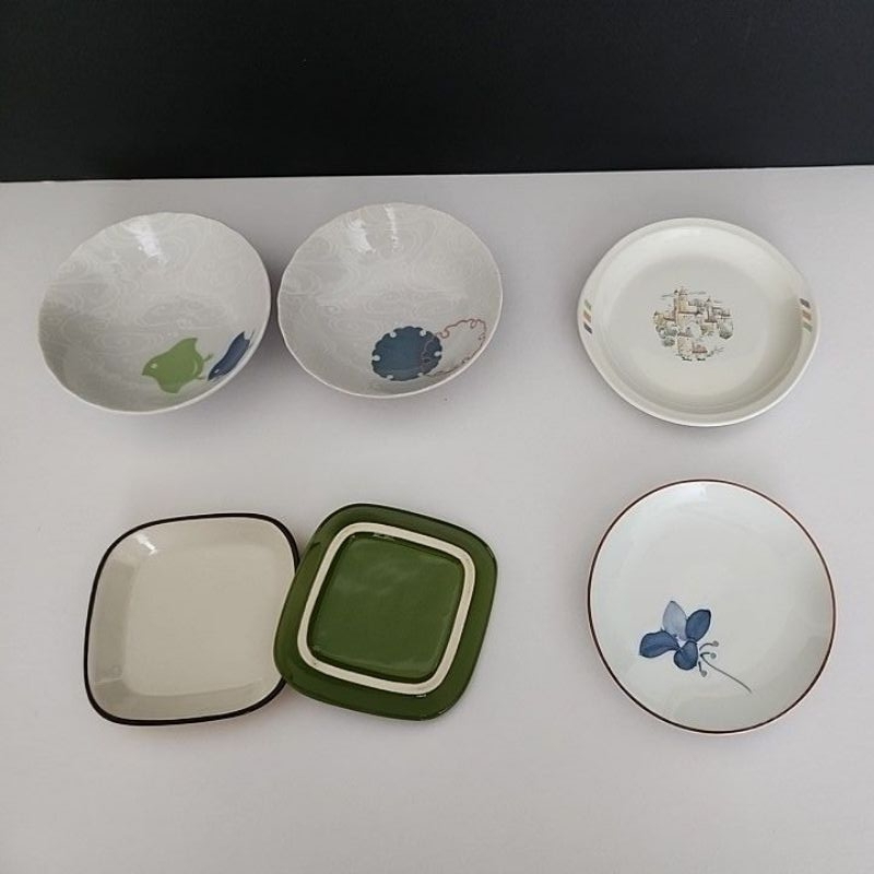 (Preloved tableware from Japan) Small Ceramic Plates for sources or ...