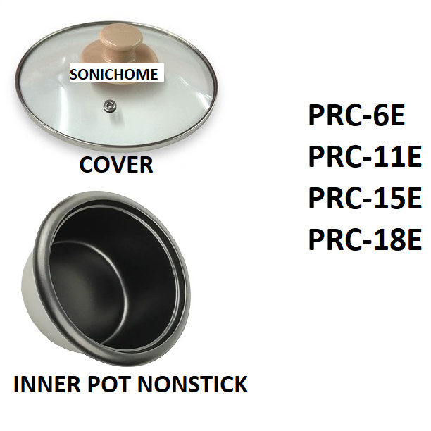 ORIGINAL* READY STOCK * PENSONIC RICE COOKER INNER POT/COVER PRC-6E,11E ...