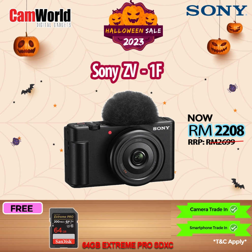 Sony ZV1F / ZV-1F ( SONY MALAYSIA ) | Shopee Malaysia