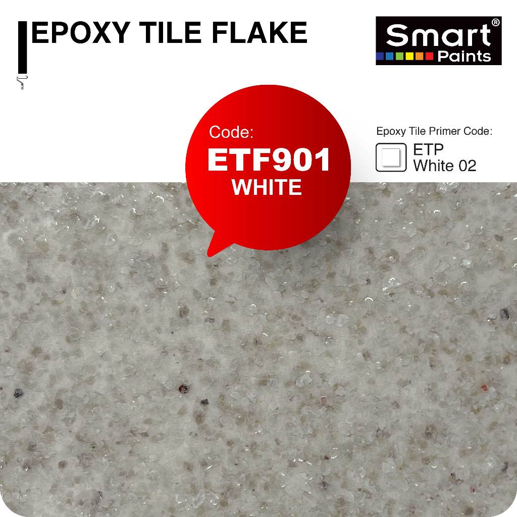Smart Epoxy Tile Finish - Primer Color ETP White 02 Selection (1KG/Set) | Shopee Malaysia