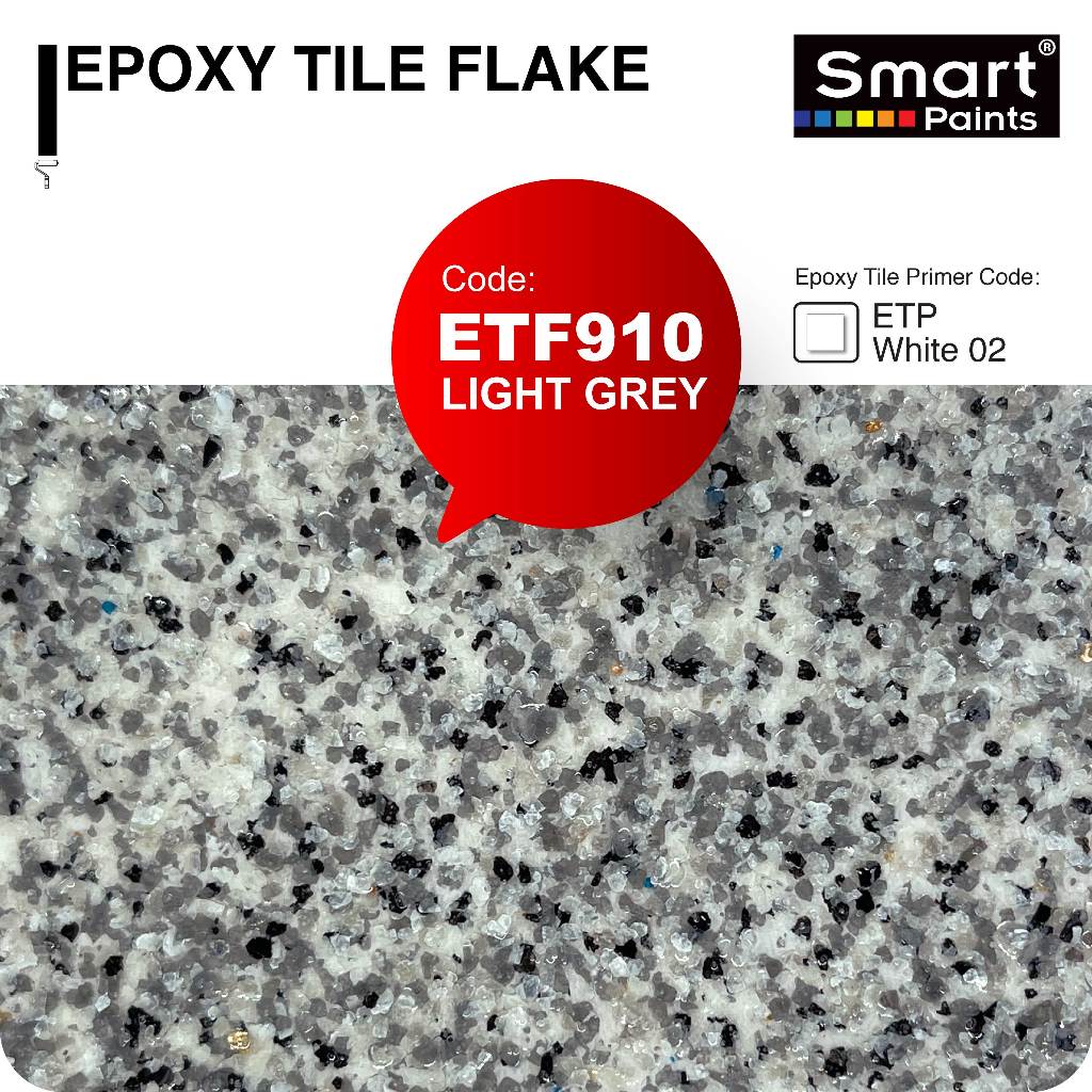 Smart Epoxy Tile Finish - Primer Color ETP White 02 Selection (1KG/Set) | Shopee Malaysia