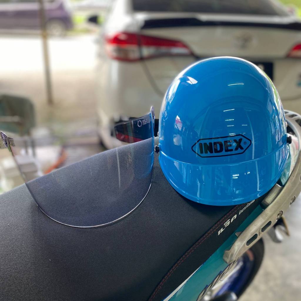 🇹🇭💥ORIGINAL BRAND INDEX LADY HELMET THAILAND WITH VISOR 🇹🇭💥THAI STYLE ...