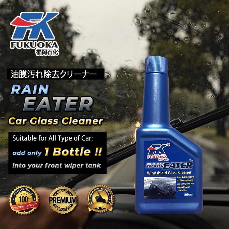 FK Fukuoka Rain Eater Formula Windshield Glass Cleaner - 100ML | Shopee ...