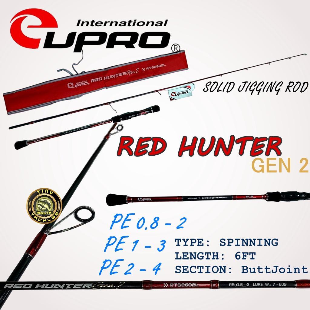 EUPRO RED HUNTER GEN2 SOLID JIGGING ROD | Shopee Malaysia