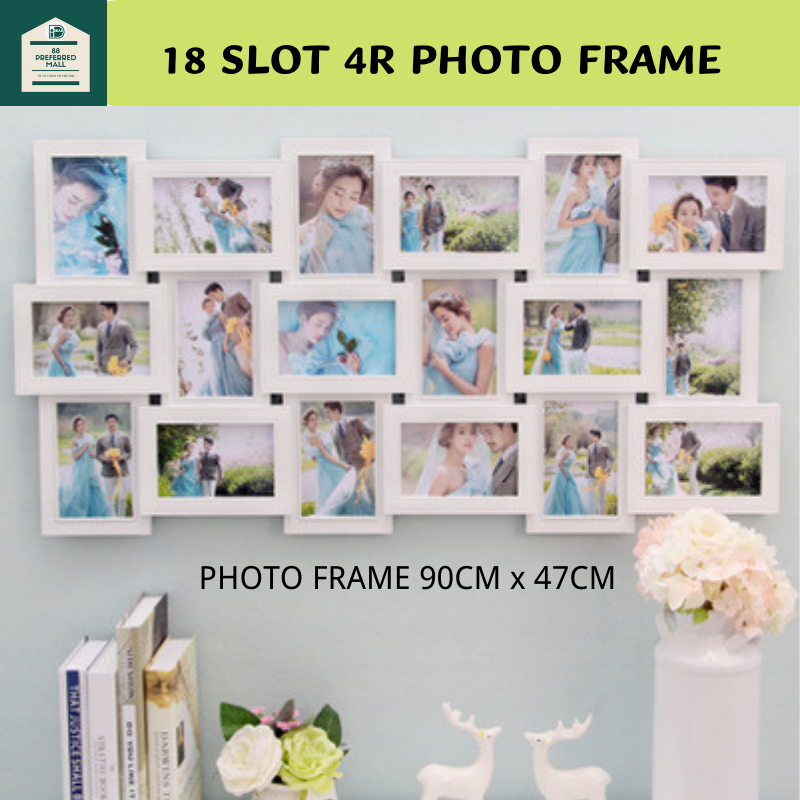 Big Size 4R Photo Frame 18 Slot 6 Inch Simple European Fashion Photo ...