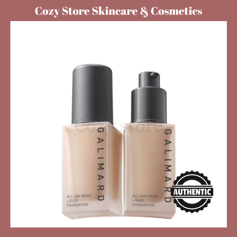 Readystock & 100% Authentic Galimard All Day Wear Liquid Foundation ...