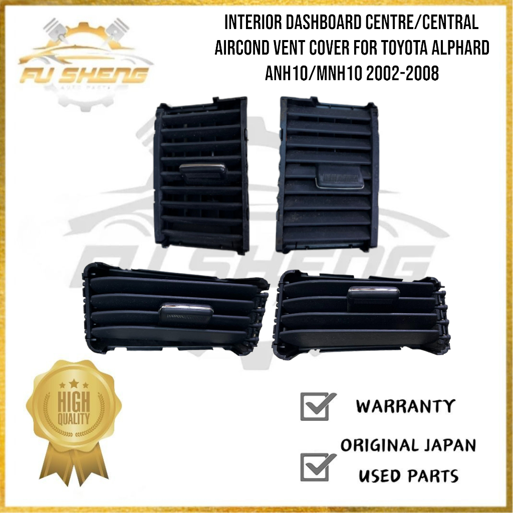 Interior Dashboard Centre/Central Aircond Vent Cover For Toyota Alphard ...