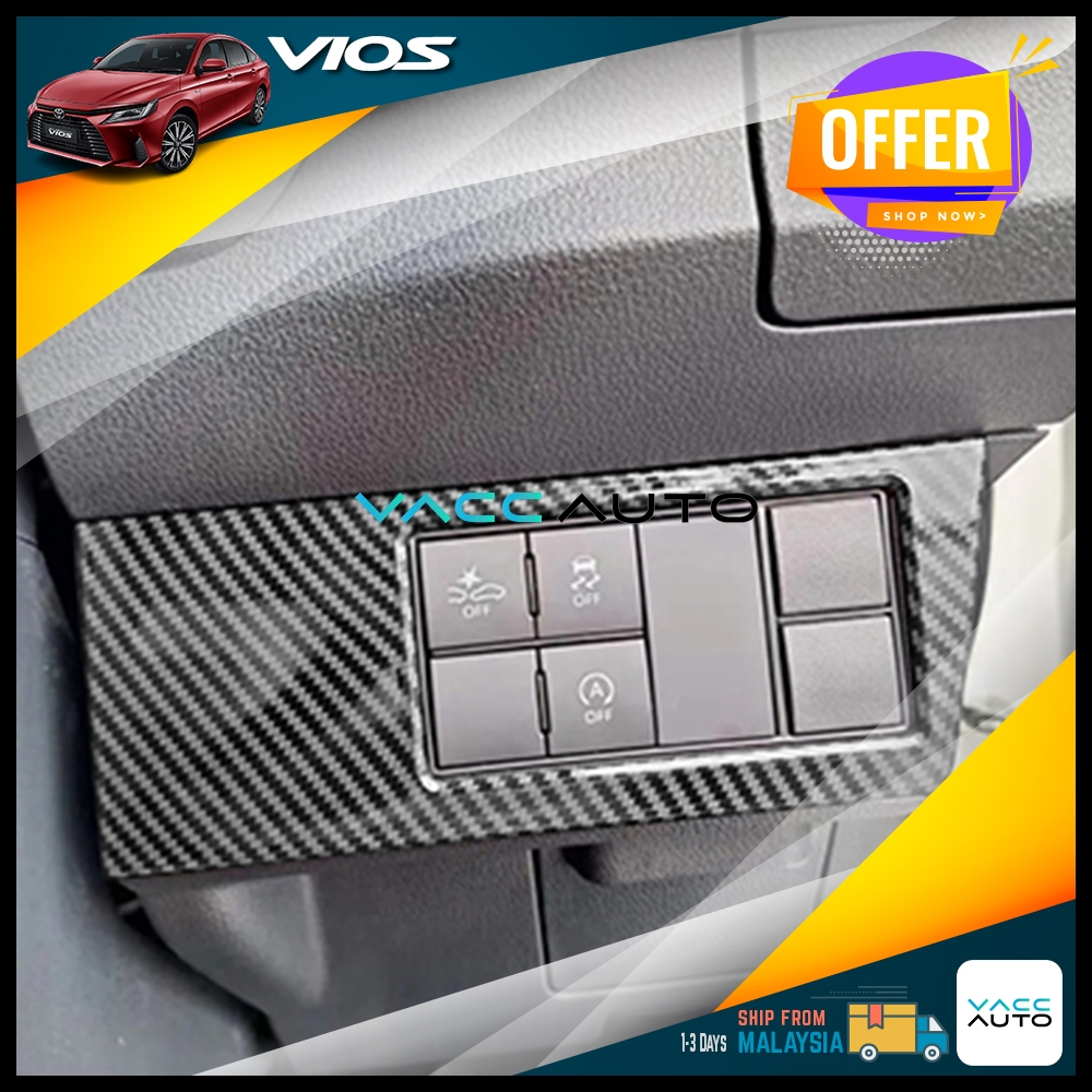 Toyota Vios (4th Gen) Multifunction Switch Carbon 2023 - 2025 AC100 4th ...