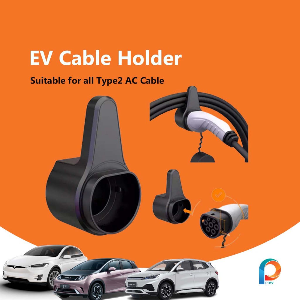 EV Cable Holder Type2 Charger Wallbox Cable Organiser | Shopee Malaysia