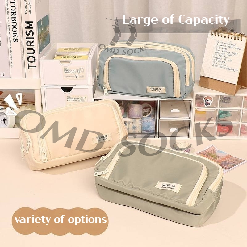 Pencil Case Large Capacity Pencil Box 铅笔盒 Pensil Case Aesthetic Korean ...