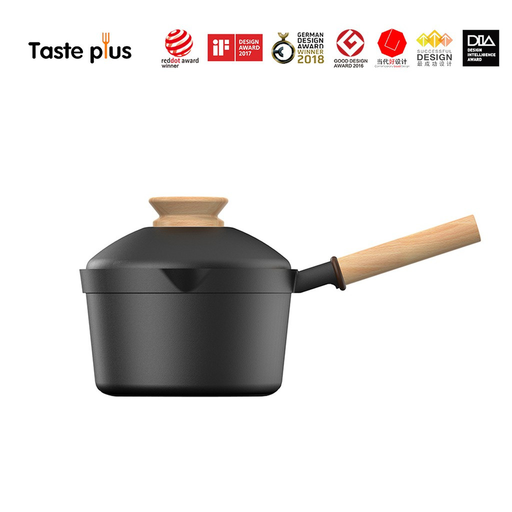 Taste Plus Motoki Swiss ILAG Diamond Non-stick Sauce Pan Milk Pot (2.4L ...