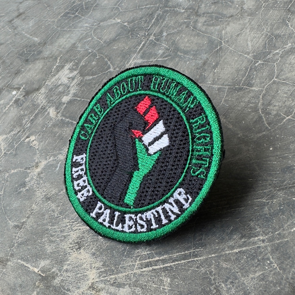 Palestine Flag & Palestin Solidarity Embroidered Patch | Shopee Malaysia