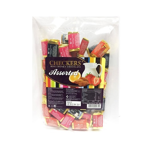 [EXCLUSIVE] ALFREDO CHECKERS MINI CHUNKY GOLDEN SLING ECLAIR ASSORTED ...