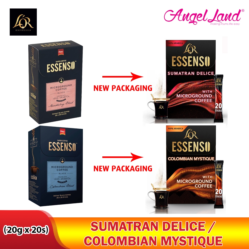 Essenso MicroGround Black Coffee Sumatran Delice / Colombian Mystique ...